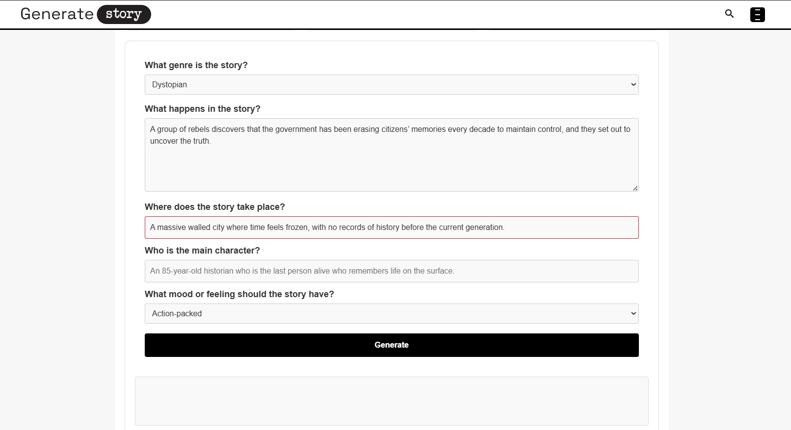 Drabble Writer [Free, Unlimited] - Generate Story