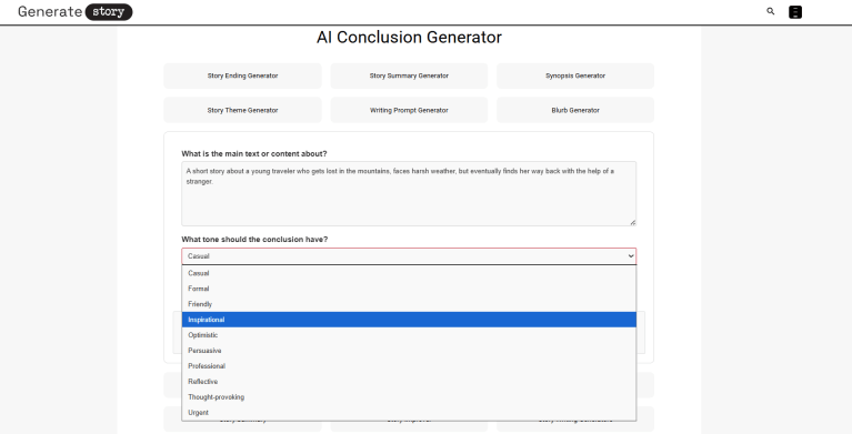 Conclusion Generator [Free, Unlimited]