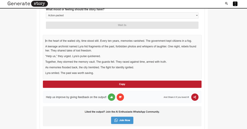 Drabble Writer [Free, Unlimited] - Generate Story