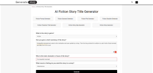 Fiction Story Title Generator [Free, Unlimited]